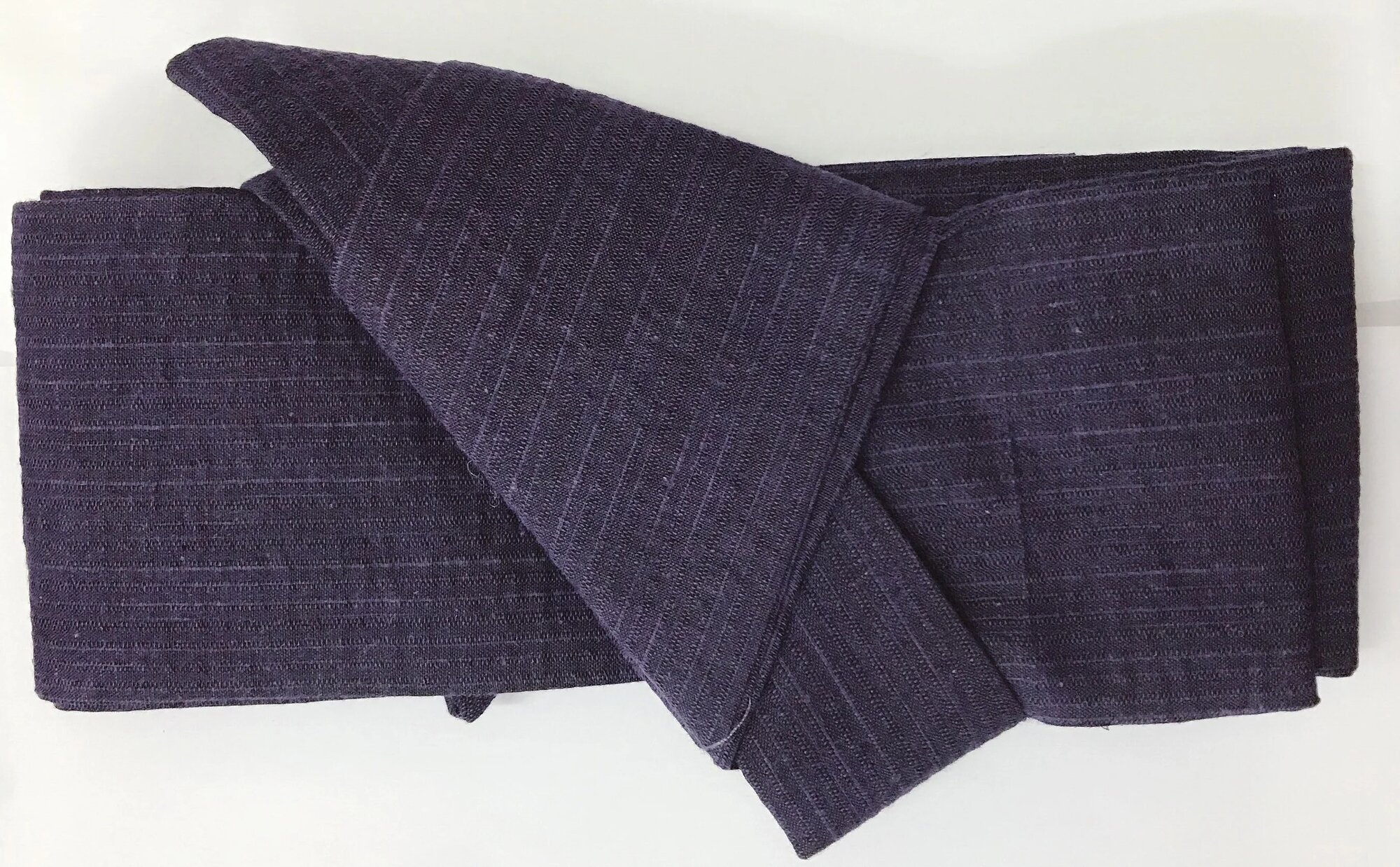 Мужской жесткий коку Оби из полиэстера Фиолетовый, 1