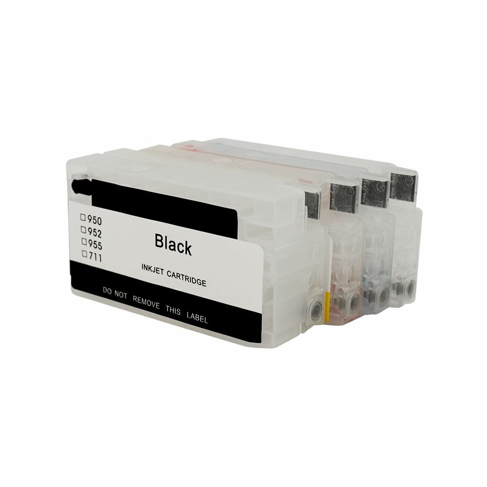 Для многоразовых картриджей HP 953 для принтера HP Officejet Pro 7720 7740 8210 8710 8720 8730 с чипом ARC 4 шт.