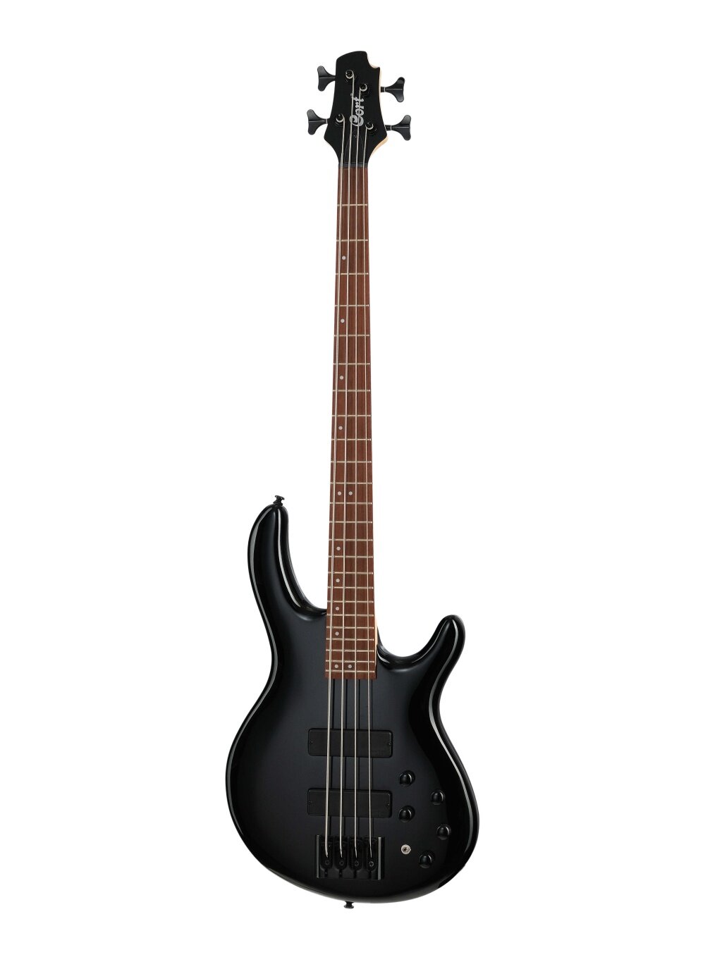 C4-Deluxe-BK Artisan Series Бас-гитара, черная, Cort