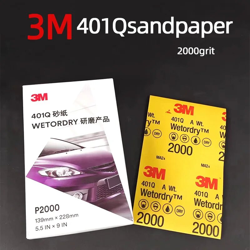 Наждачная бумага 3M 3m401q P2000 100PCS