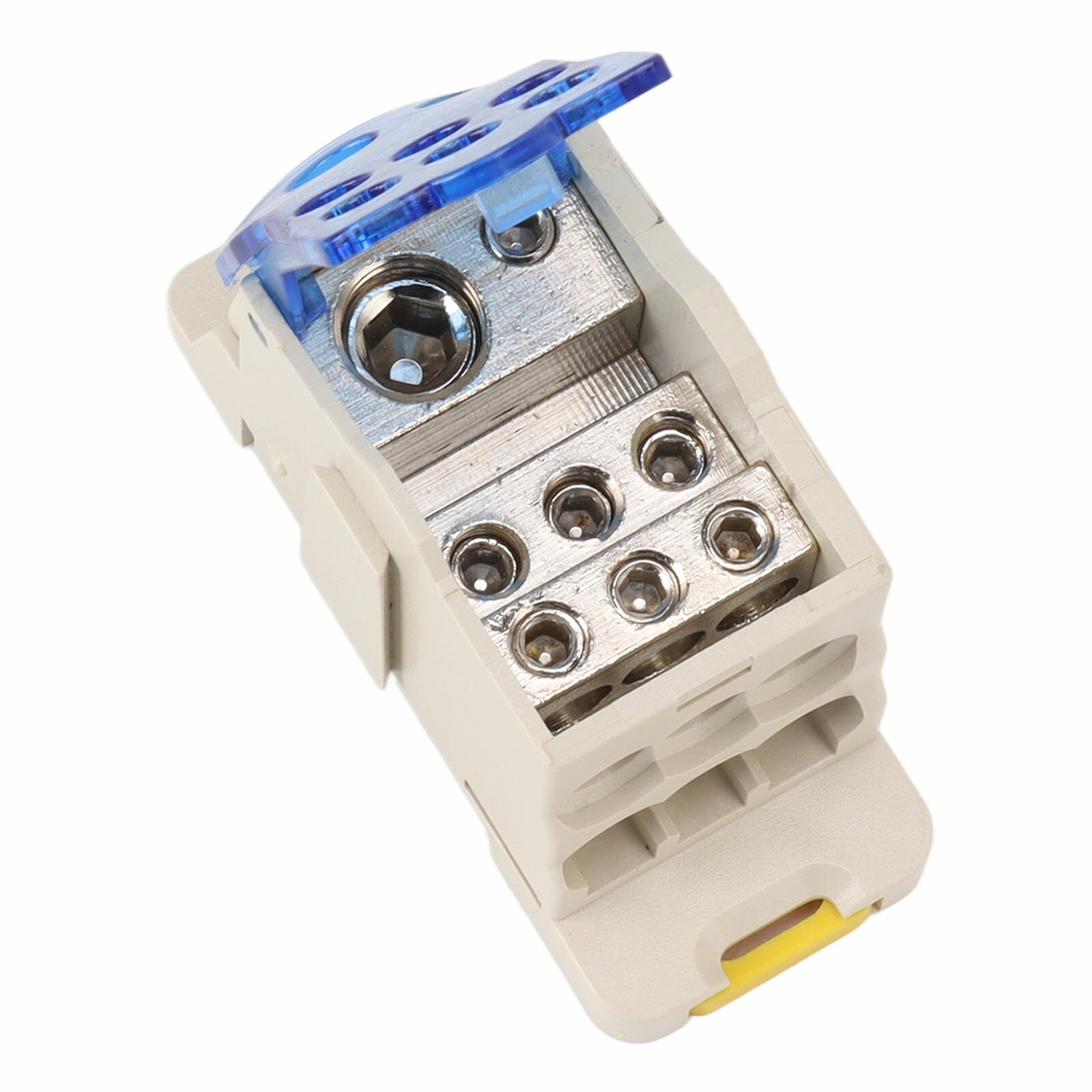 Распределительная коробка электропитания на DIN-рейке Электрическая клеммная колодка Распределительная коробка AC DC1000V 160A