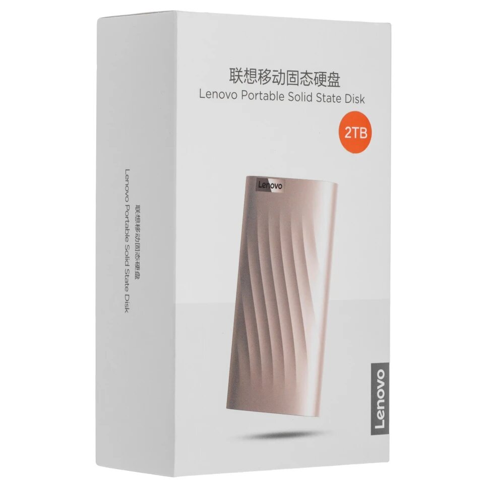 2048 ГБ Внешний SSD Lenovo PS6 [888052652], USB 3.2 Gen 1 Type-C