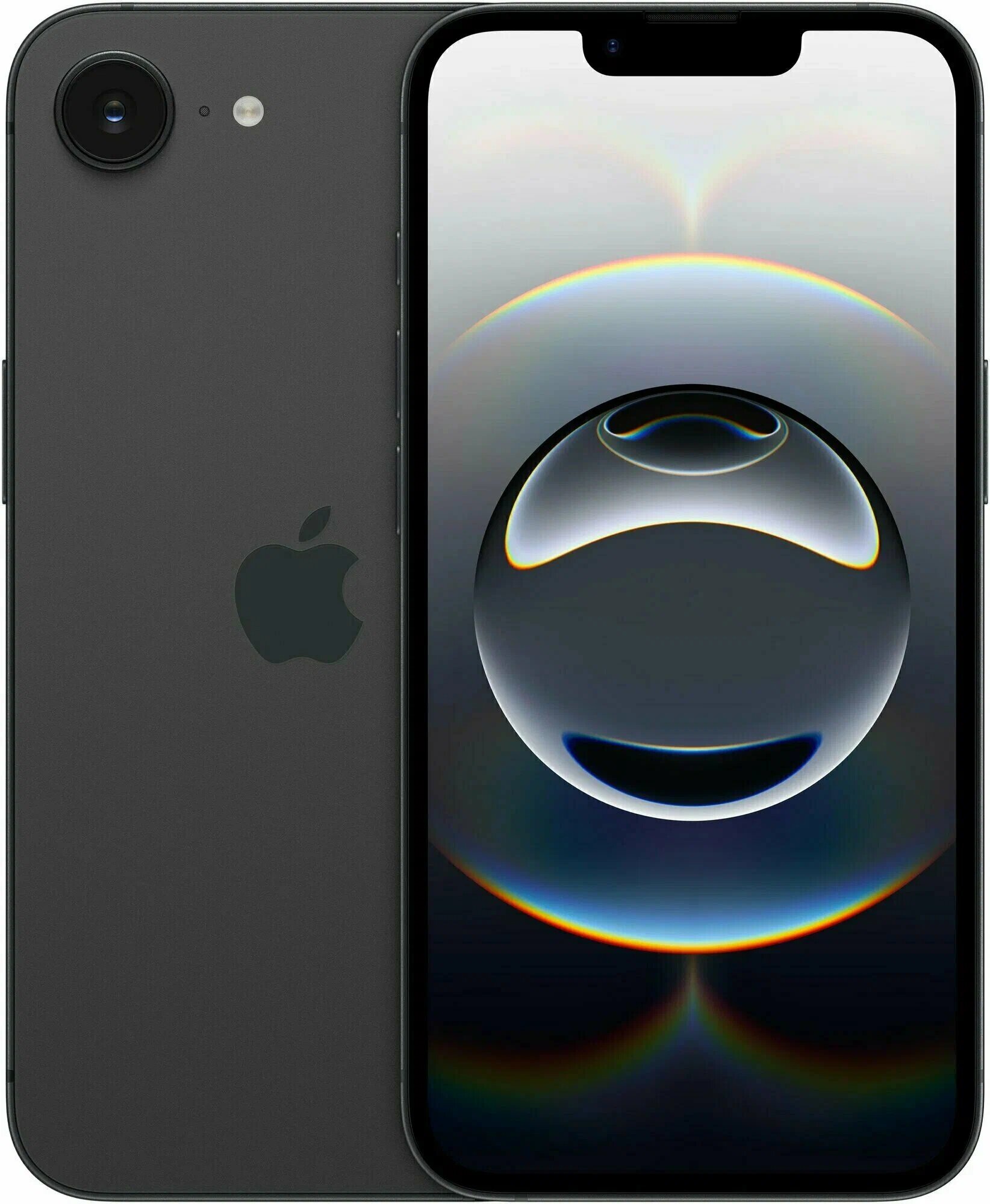 Apple iPhone 16e 256GB Black с поддержкой 5G, NFC и быстрой зарядкой
