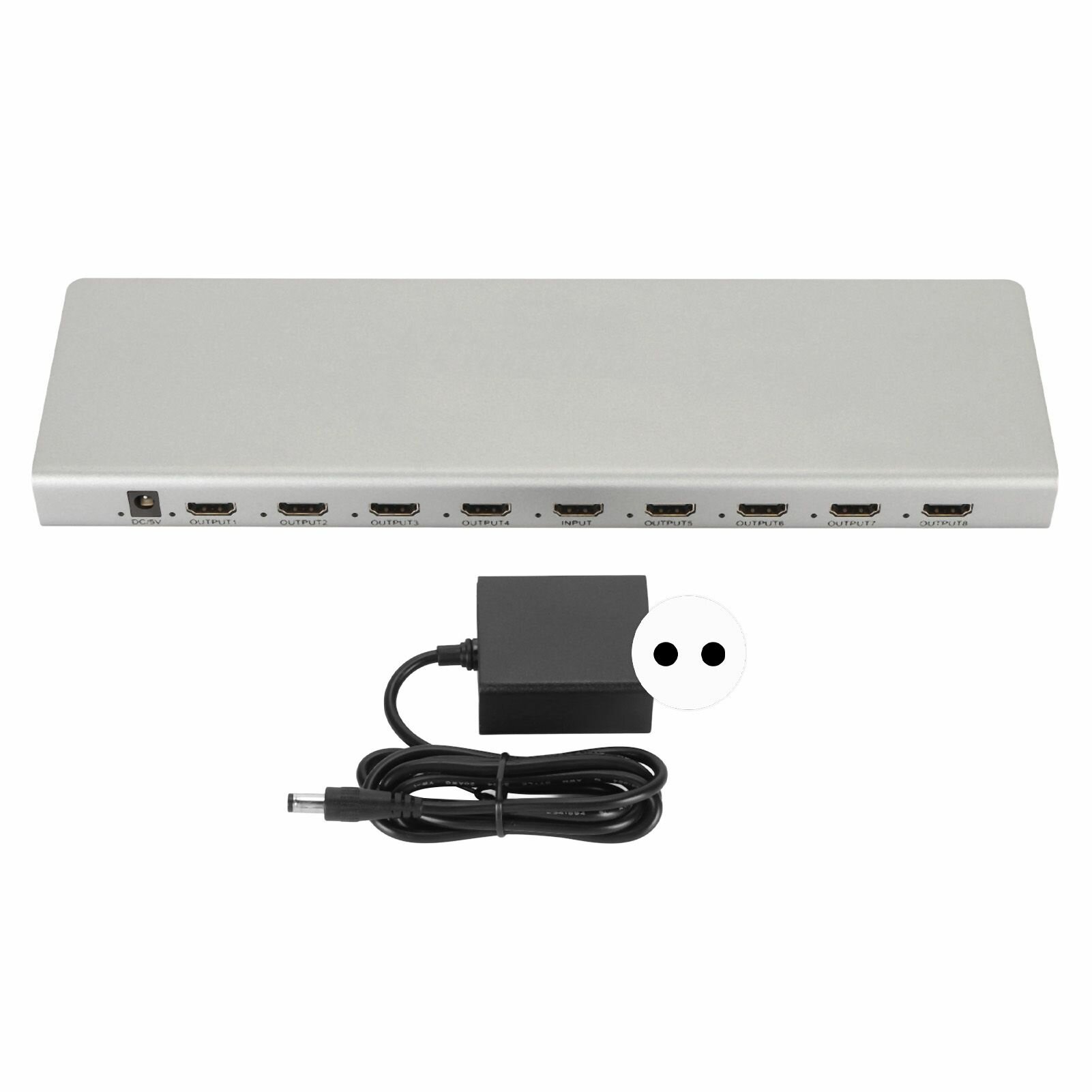 HDMI-сплиттер 1x8, поддержка 8K 60Hz, для проектора, ТВ, DVD