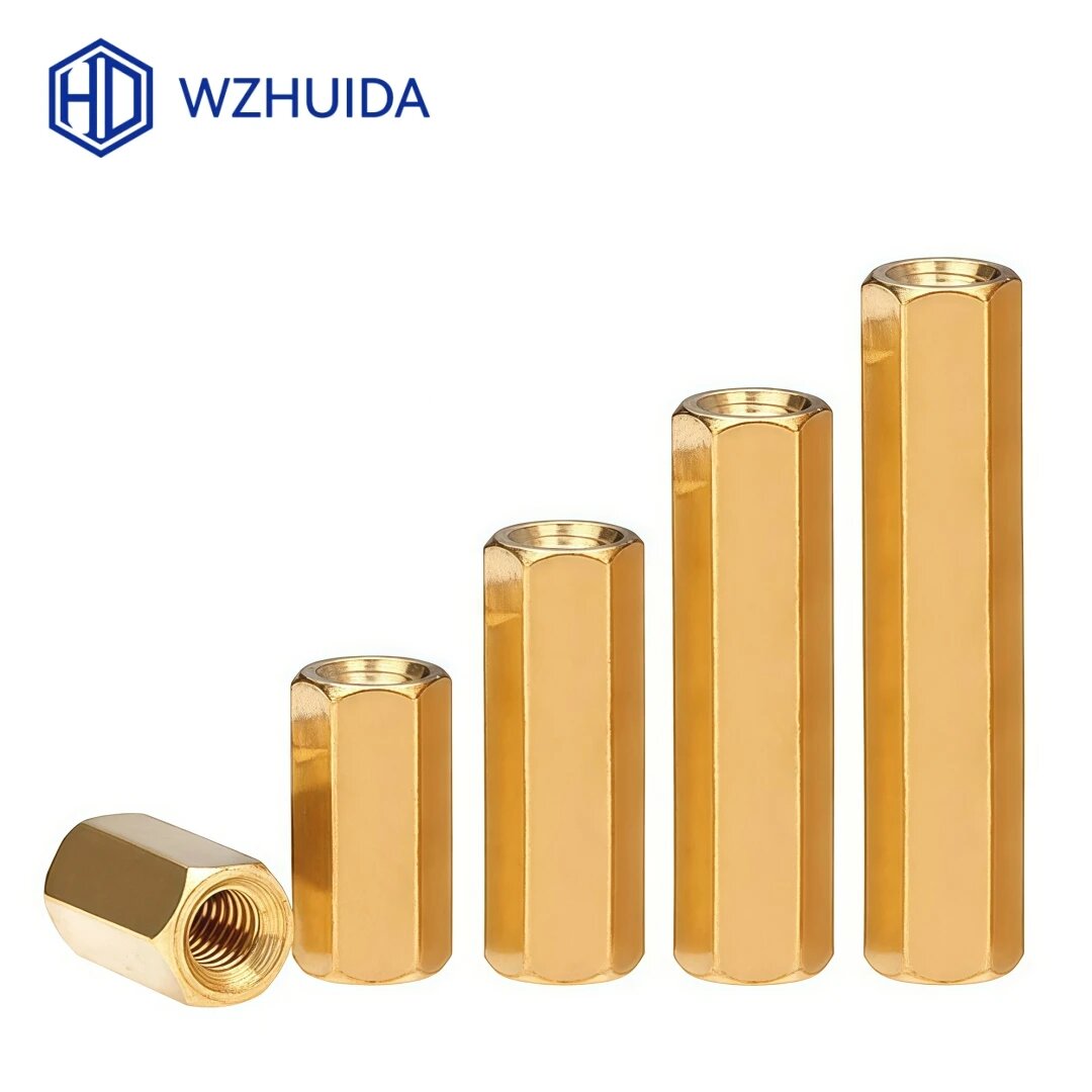 Латунные стойки WZHUIDA M2 M2.5 M3 M4 M5 M3XL(20PCS), 10mm