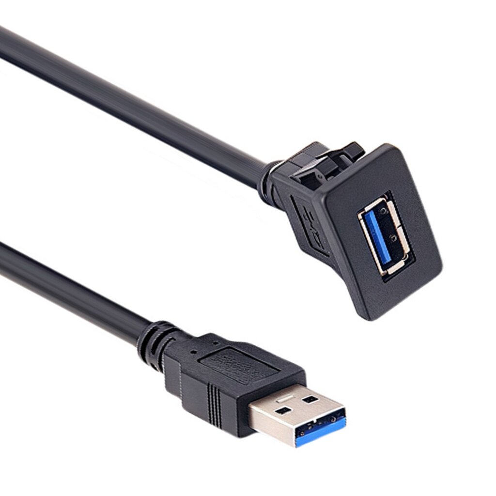 Удлинитель ABS Snap На USB3.0 Для Автомобильных Панелей Морских Мотоциклов