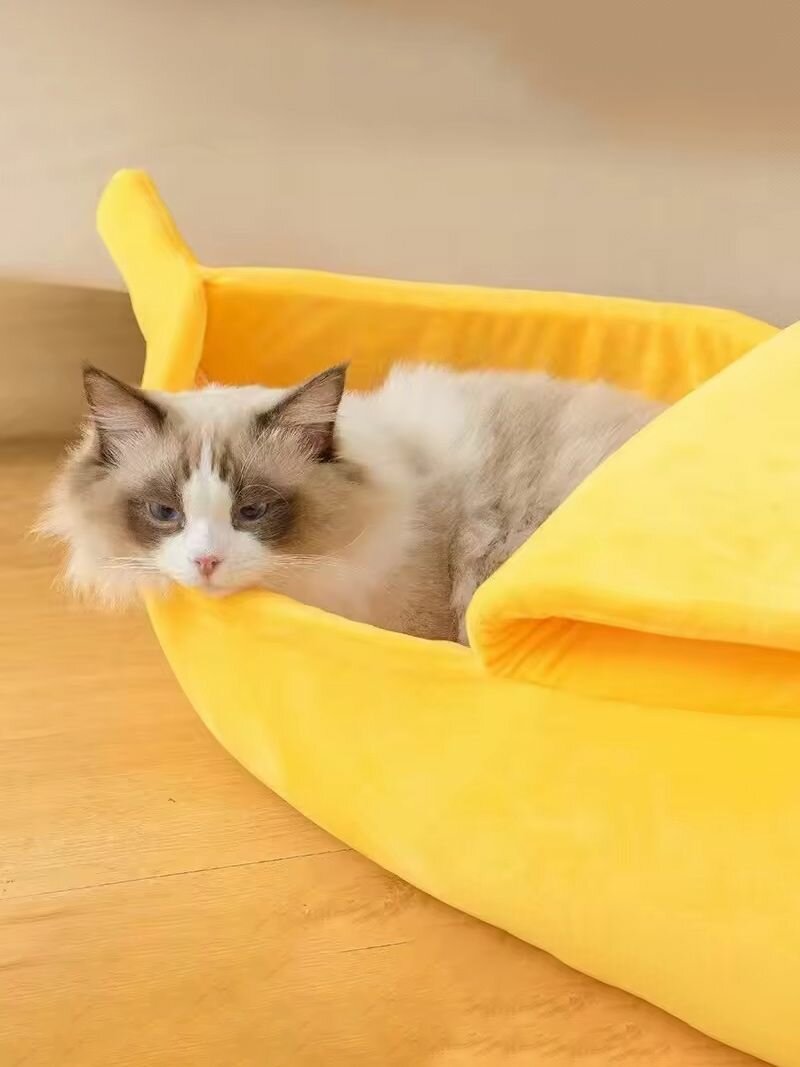 Лежанка Банан Для Кошек