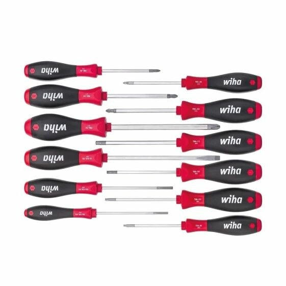 Набор отвёрток Wiha 41002 SoftFinish 12 предметов
