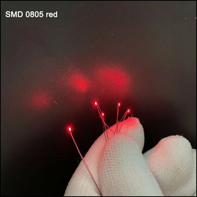 Миниатюрные лампы SMD Led DIY Материальные лампы для моделирования железнодорожных сцен HO