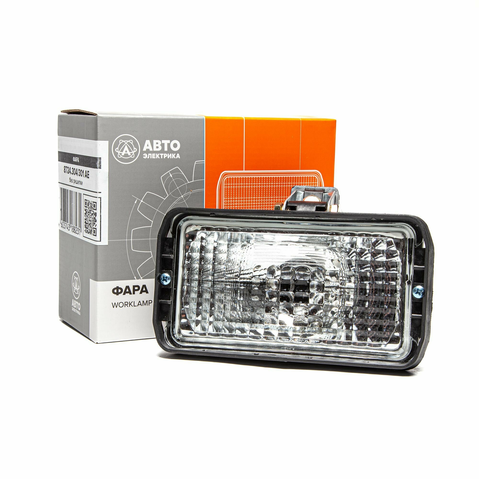 Фара рабочего освещения, прямоугольная, без решетки