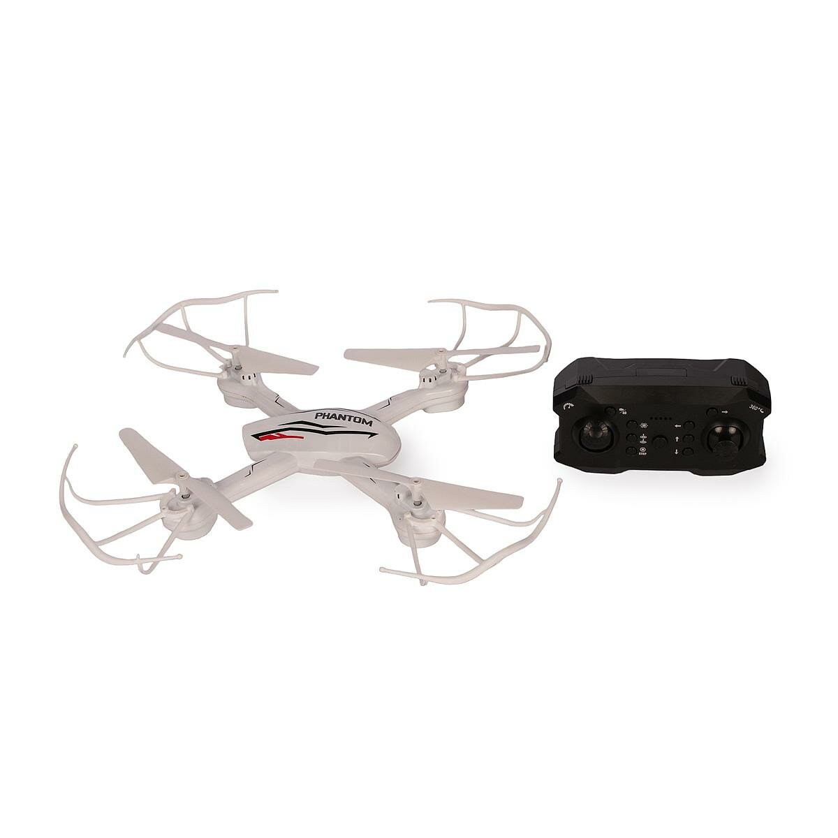 Квадрокоптер «X8 Phantom» на радиоуправлении, дальность 100м, время полета 8 минут, пластик, без камеры