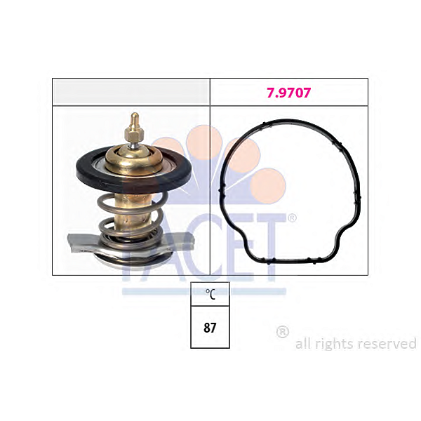 FACET 7.8805 (A6422000215 / A6422000715 / A6422002015) 7.8805 термостаты охлажд. жидкости facet7.8805 термостаты охлажд. жидкости