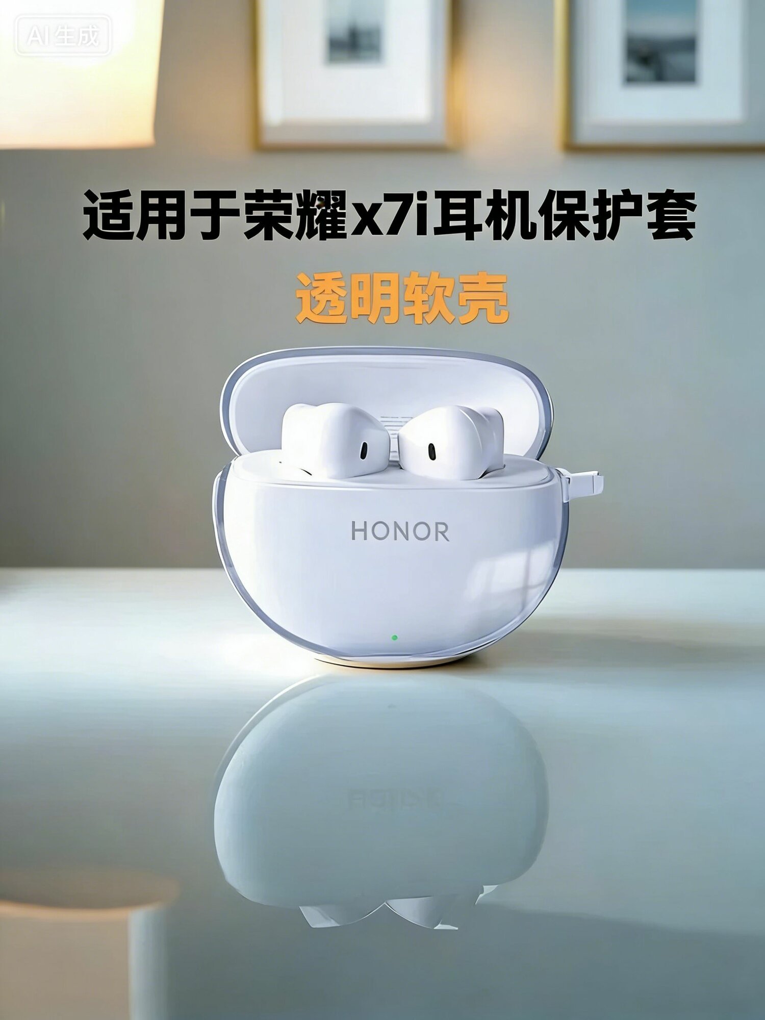 Чехол для наушников HONOR CHOICE Earbuds X7i , чехол для наушников из ТПУ