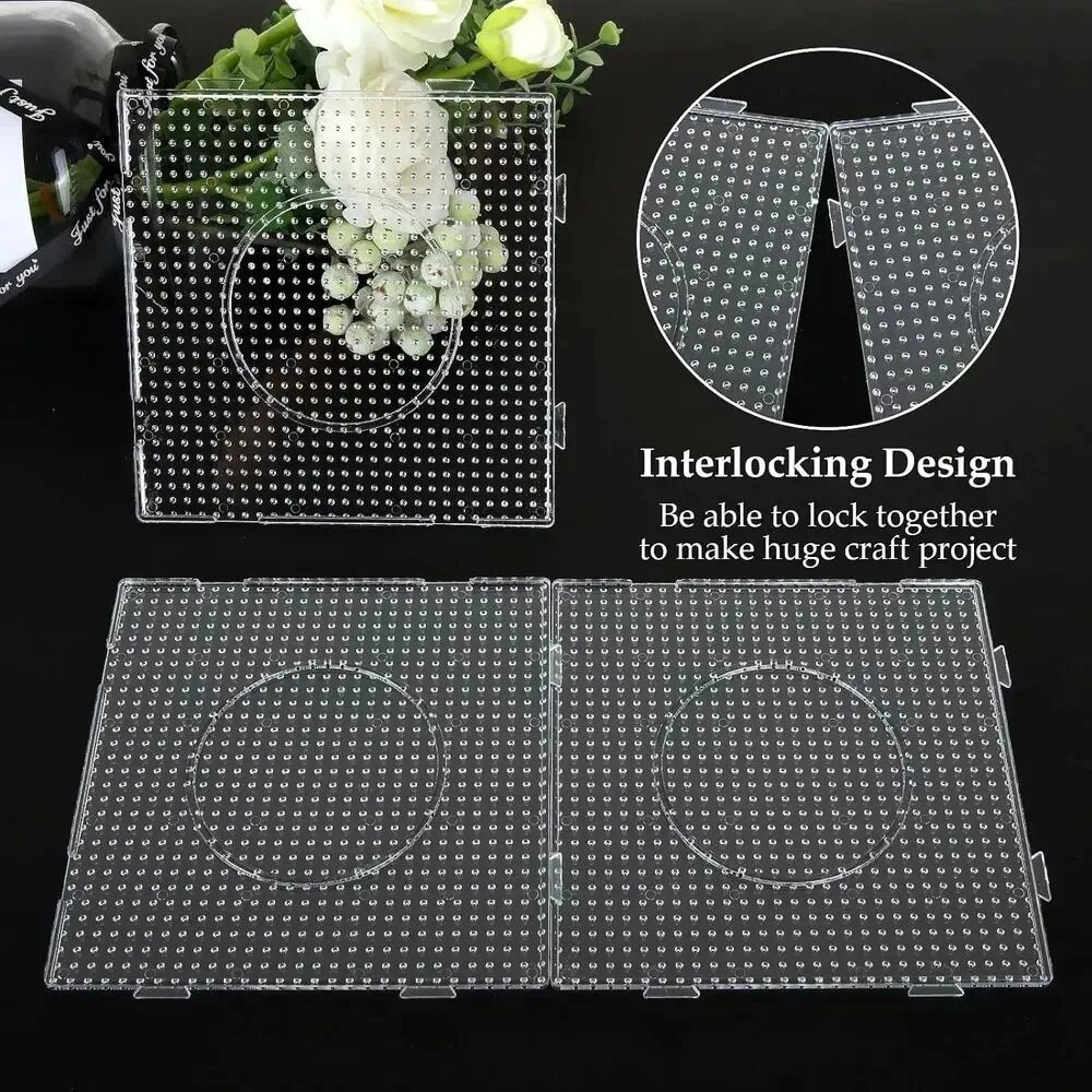 Набор основ для термомозаики 5.0 мм - Для создания уникальных шедевров! 14.5*14.5mm