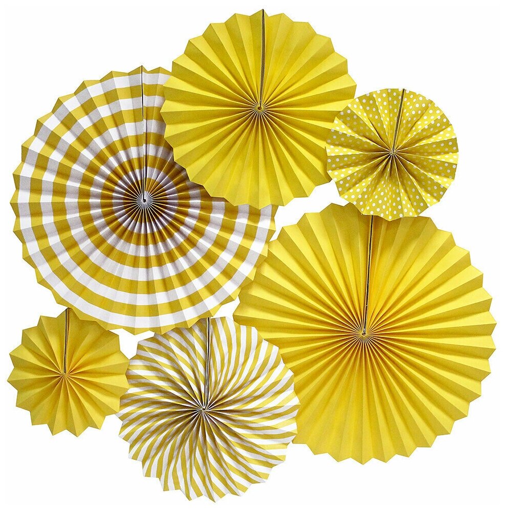 Набор Фант Желтый/Белый 6 шт