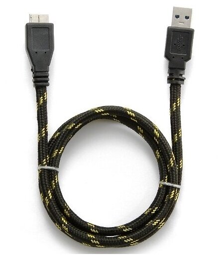 Кабель USB-Am/MicroBm 3.0 KS-is KS-465-1.0 - 1м чёрный