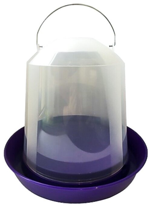 Поилка вакуумная с ручкой для кур-несушек и другой домашней птицы 10 литров (1 шт)