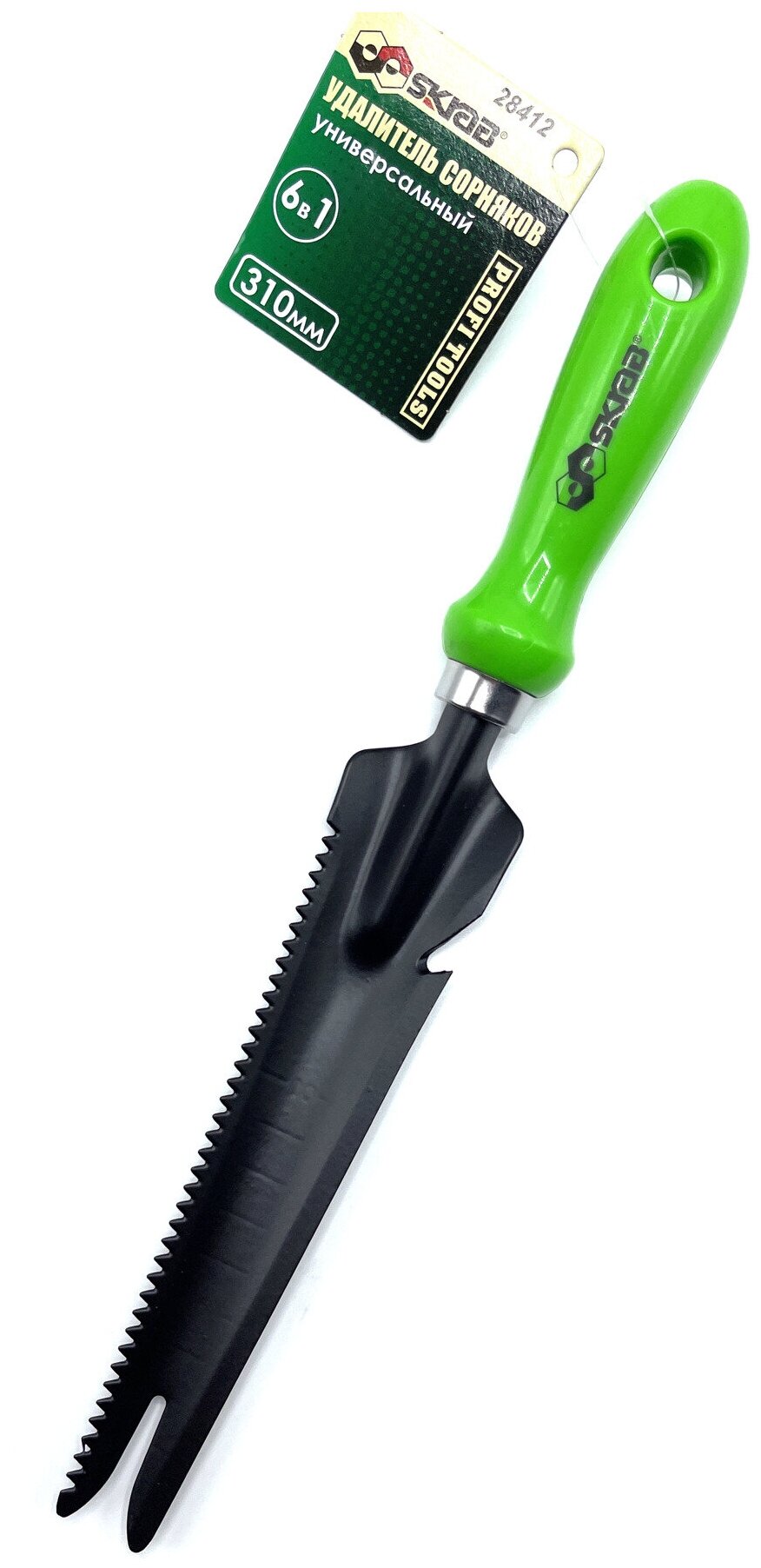 SKRAB Корнеудалитель для сорняков универсальный 6 в 1 320 мм - 1шт.