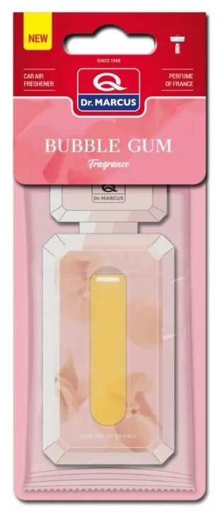 Ароматизатор автомобильный Dr.Marcus "Fragrance", подвесной, Жевательная резинка с ароматом