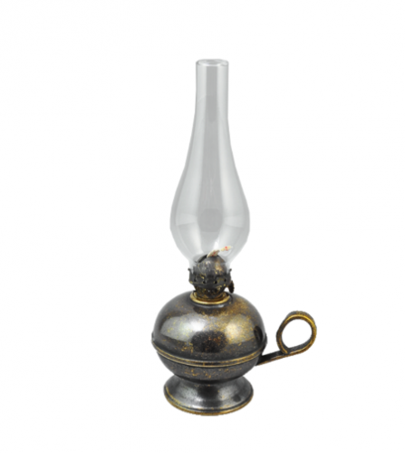 Лампа керосиновая Alberti Livio Бочча настольная, антик