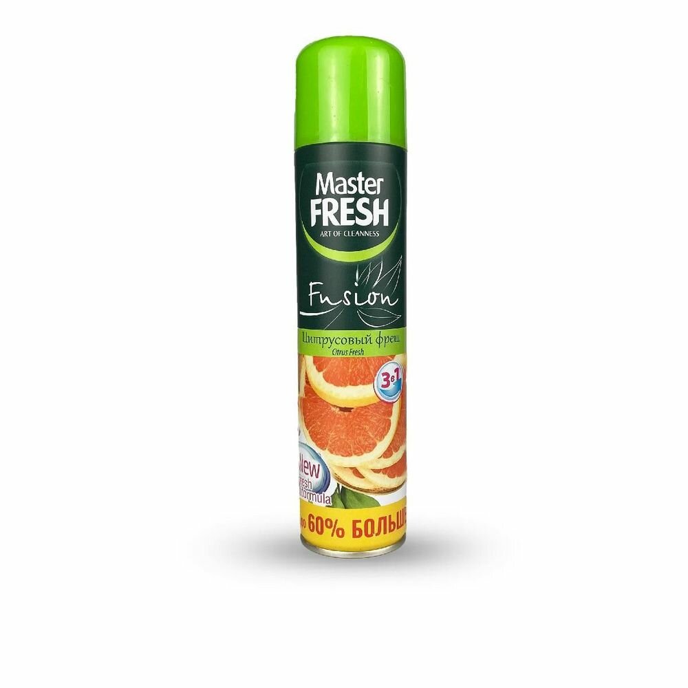 Master Fresh Освежитель воздуха, цитрусовый фреш, 300 мл