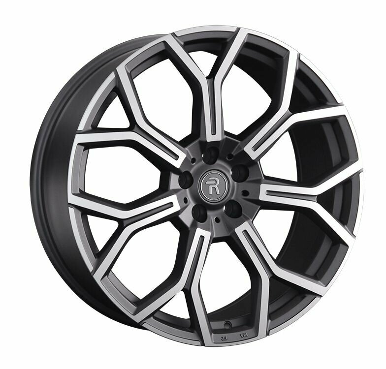 Колесный диск Replay B238 21x9.5" PCD5x112 ET37 D66,6 темно-серый матовый с полированными лучами