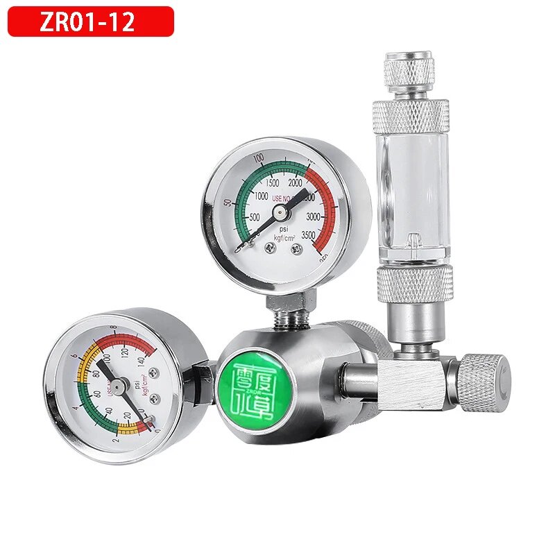 Регулятор CO2 для аквариума ZR01-12, G3-4