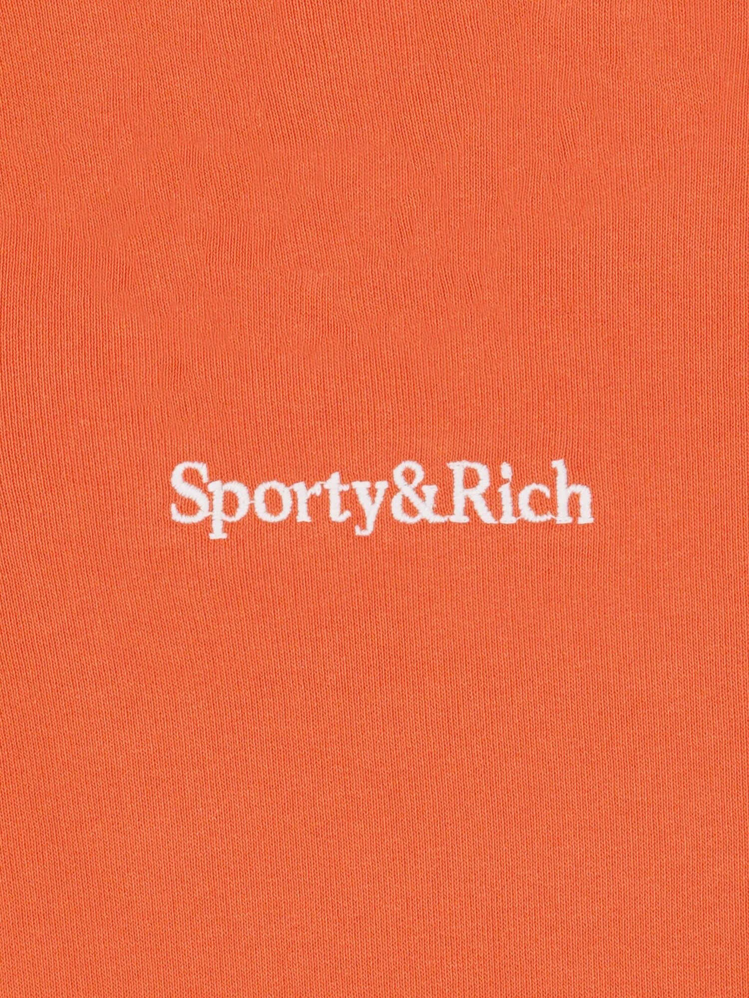 Топ Sporty & Rich Serif, размер 46, зеленый/оранжевый — фото 1