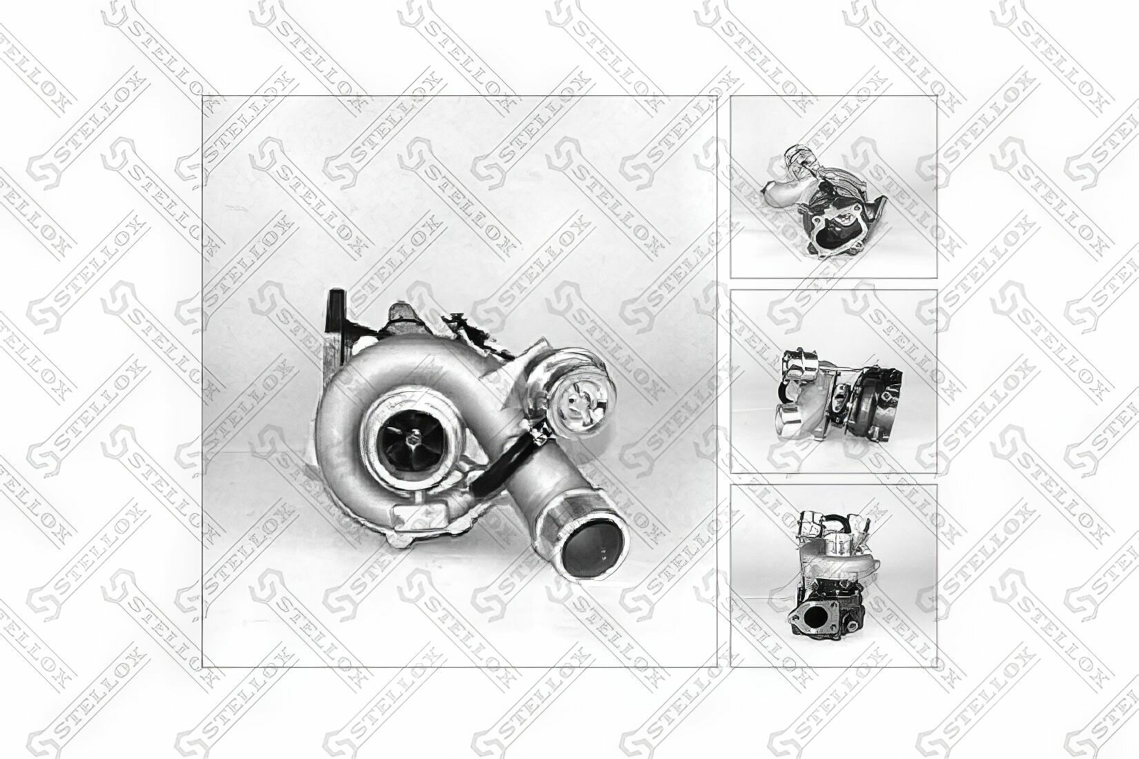 Турбокомпрессор для КИА Соренто 1 10-80314-SX STELLOX