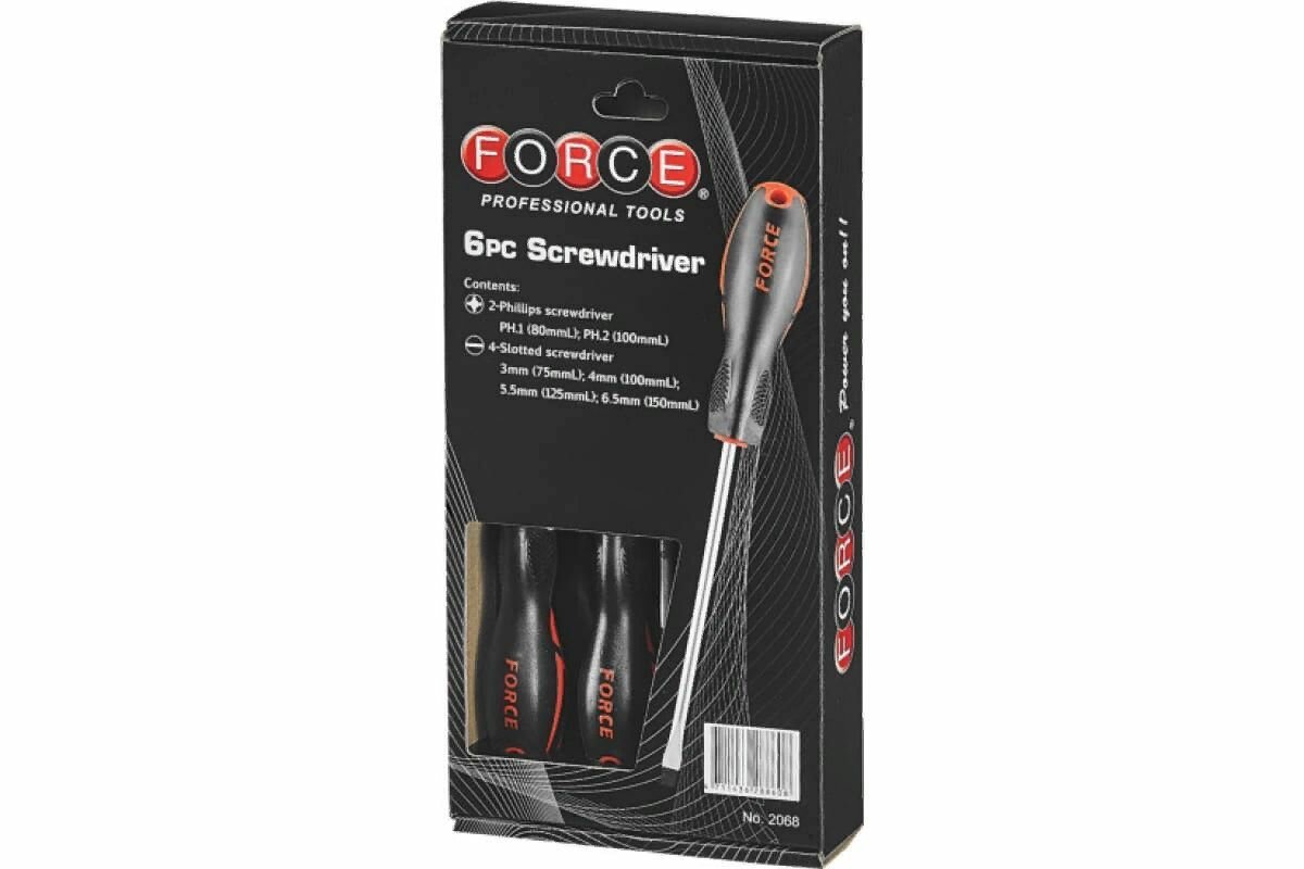 Набор отверток FORCE 2068