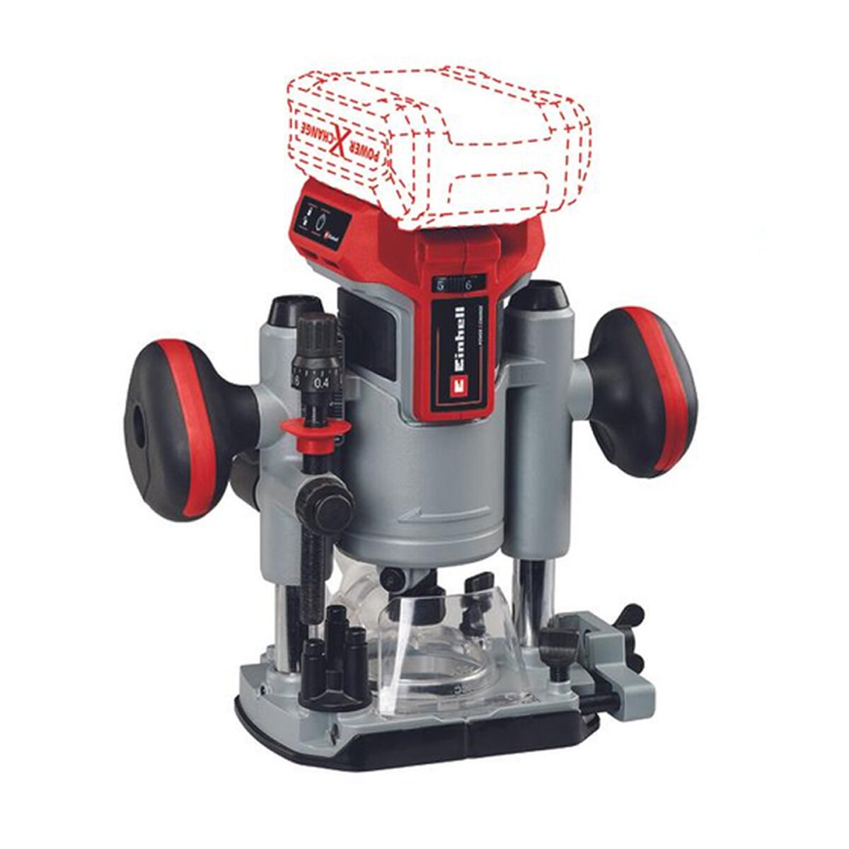 Фрезер аккумуляторный Einhell PXC TP-RO 18 Set Li BL (без Акб и ЗУ)