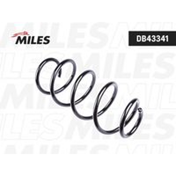 MILES db43341 пружина подвески VW Polo (Поло) sedan / Skoda (Шкода) rapid передняя