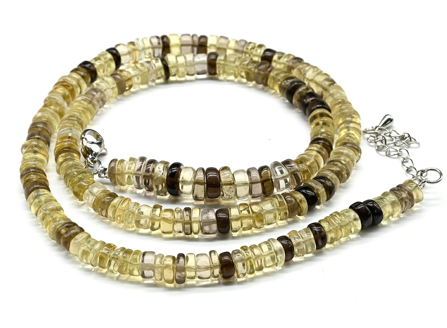 Бусы, топаз