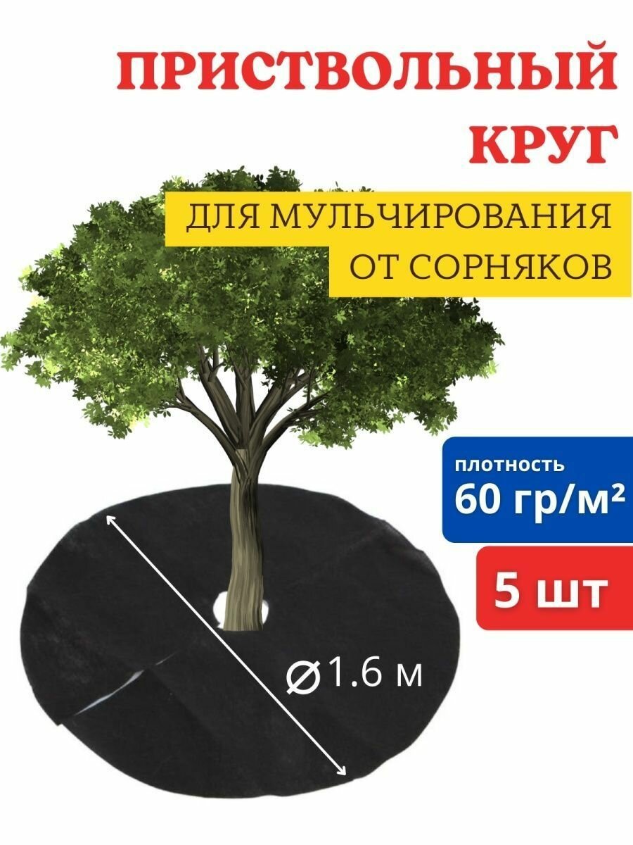 Приствольный круг диаметр 160 см