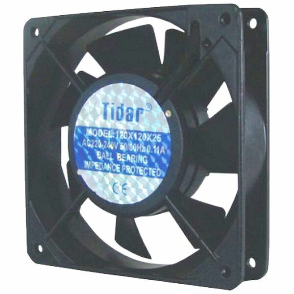 220V Вентилятор RQA12025HBL 120x120x25