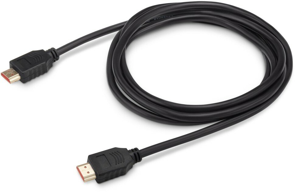 Кабель аудио-видео Buro HDMI 1.4 HDMI (m)/HDMI (m) 2м. позолоч. конт. черный (BHP2M)