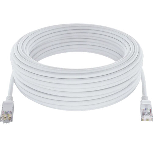 Патч-корд RJ45 20м UTP C5e - серый Defender многожильный кабель AWG24