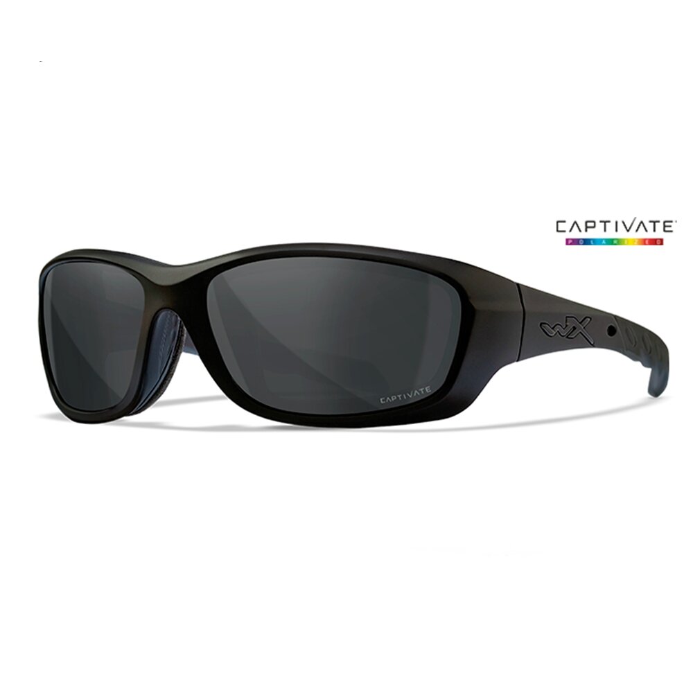 Очки защитные Wiley X WX Gravity (Frame: Matte Black, Lens: Polarized - Grey)