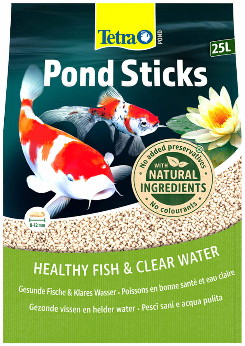 TETRA POND STICKS - Тетра корм-гранулы для прудовых рыб (25 л)