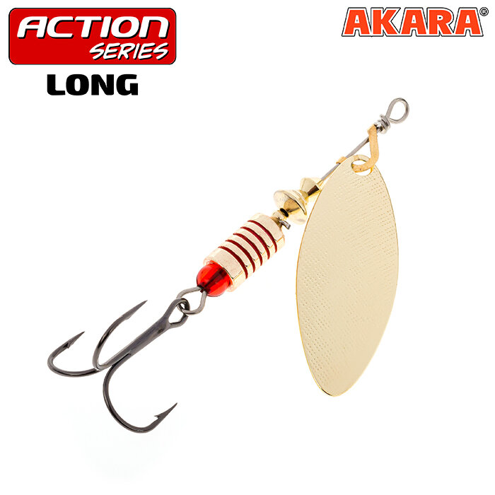 Блесна вращающаяся Akara Action Series Long 2 8 гр. 2/7 oz. A21