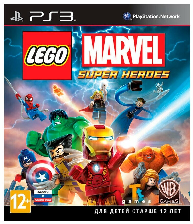 LEGO Marvel Super Heroes Игра на диске ( Русские субтитры) (PS3)