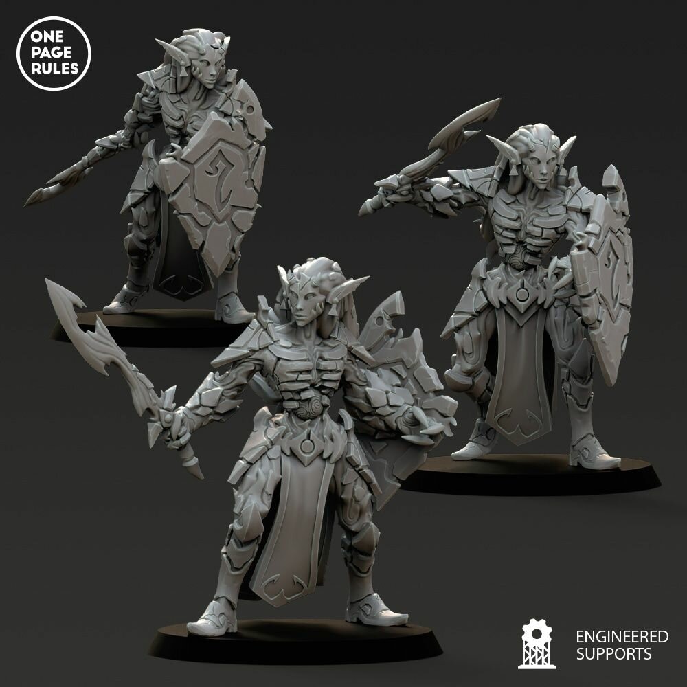 Миниатюра Warhammer Eldar High Elves Elemental Strikers 2