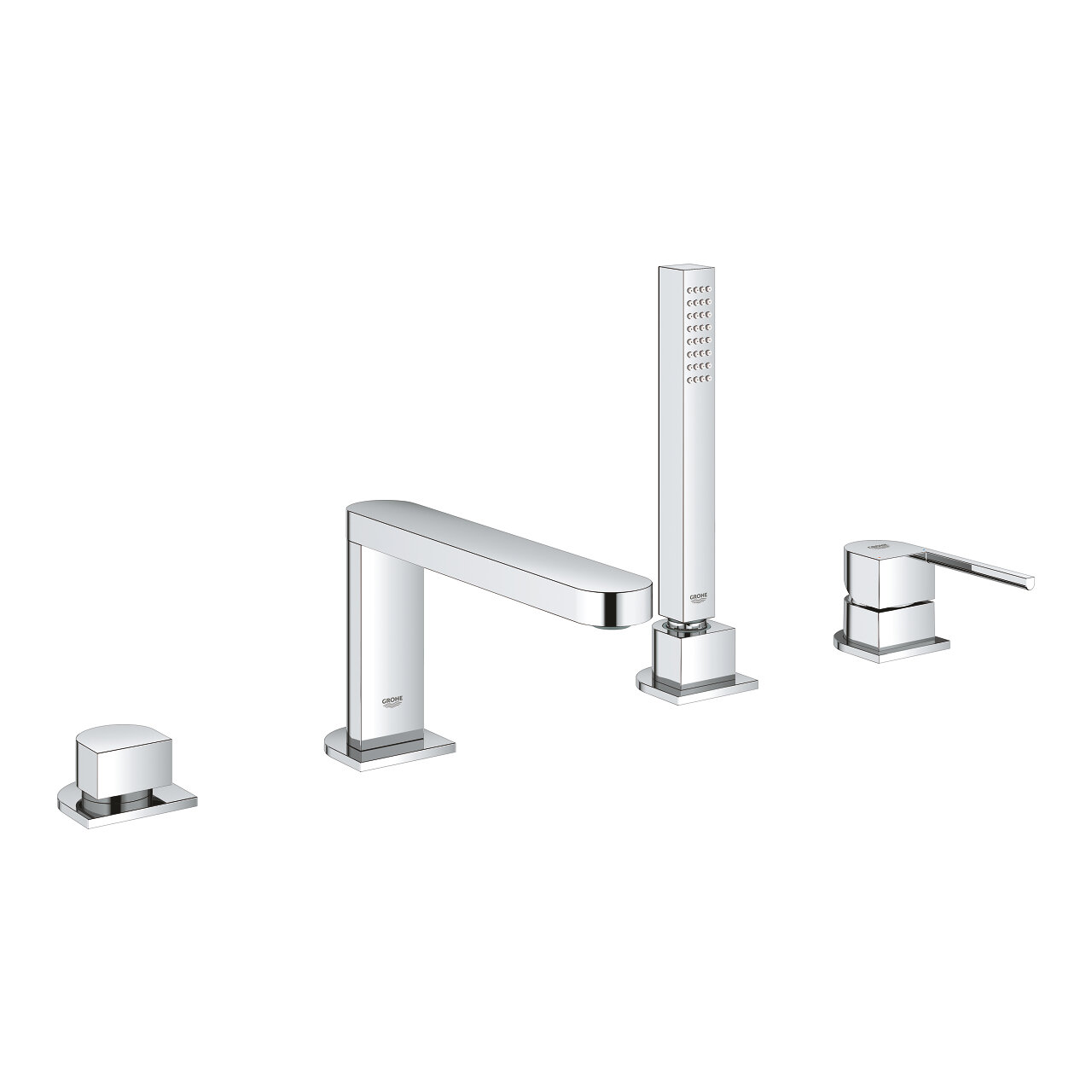Смеситель для ванны однорычажный на 4 отверстия Grohe Plus 29307003