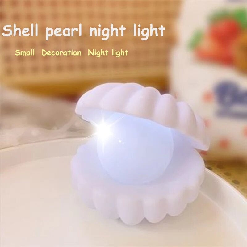 Ночник Fairy Shell White Night Light