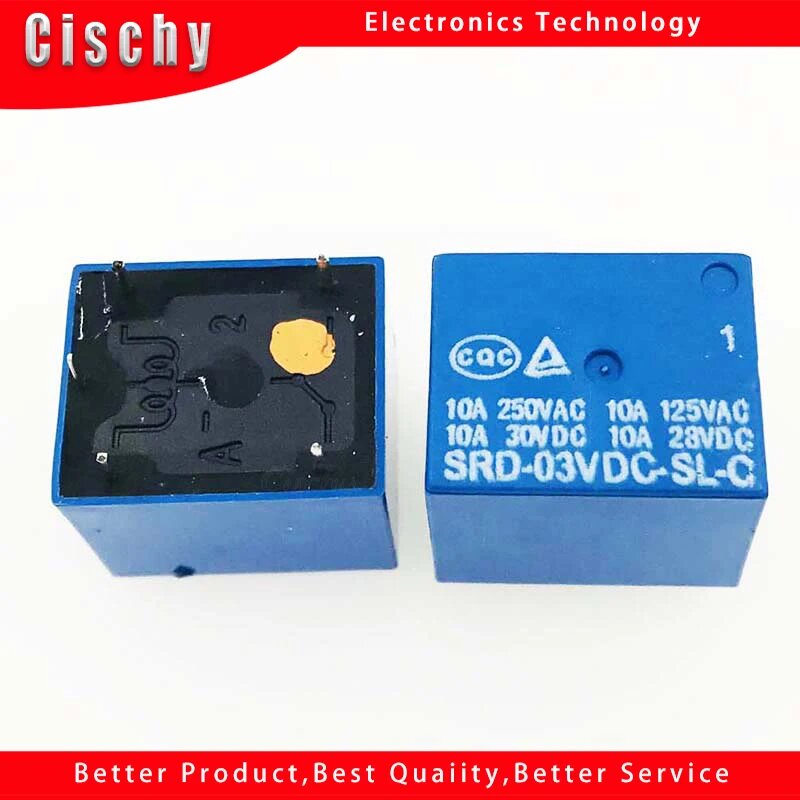 Реле cischy SRD-03VDC-SL-C. SRD-12VDC-SL-C 5V