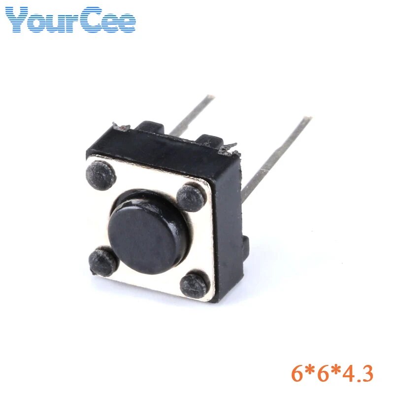 Тактильные кнопки Your Cee 6x6x4.3mm, 50шт