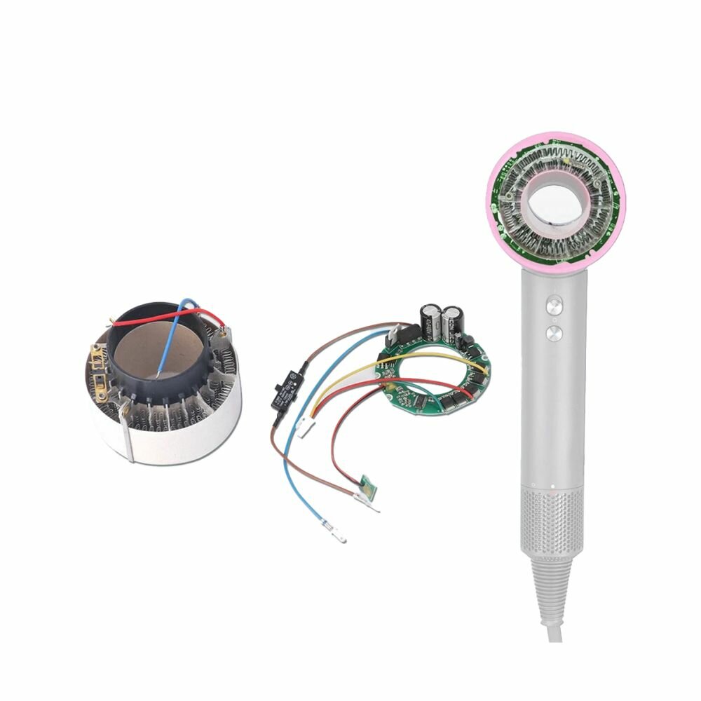 Нагревательная катушка материнской платы в сборе для фена Dyson HD01 HD02 HD03, запасные части