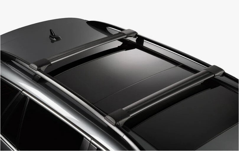 Infiniti QX70 багажник на рейлинги AVAG MIG 54B (черный)