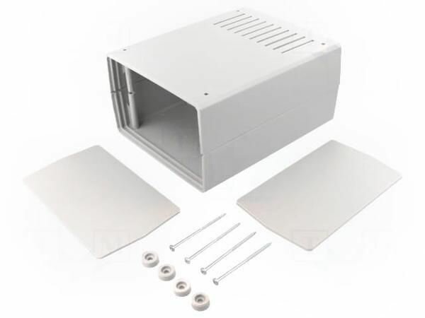 Корпус KRADEX Z-2AW/J с панелью, вентилируемая, Х 147мм, Y 180мм, Z 90мм, серый