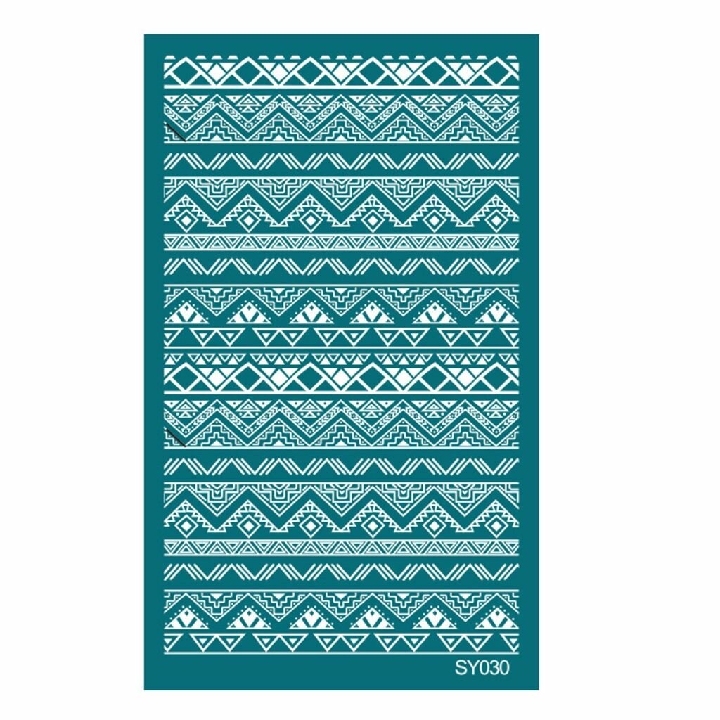 Геометрические трафареты для шелкографии с листьями глины, многоразовая шелкография, печать на украшениях, серьгах, декор